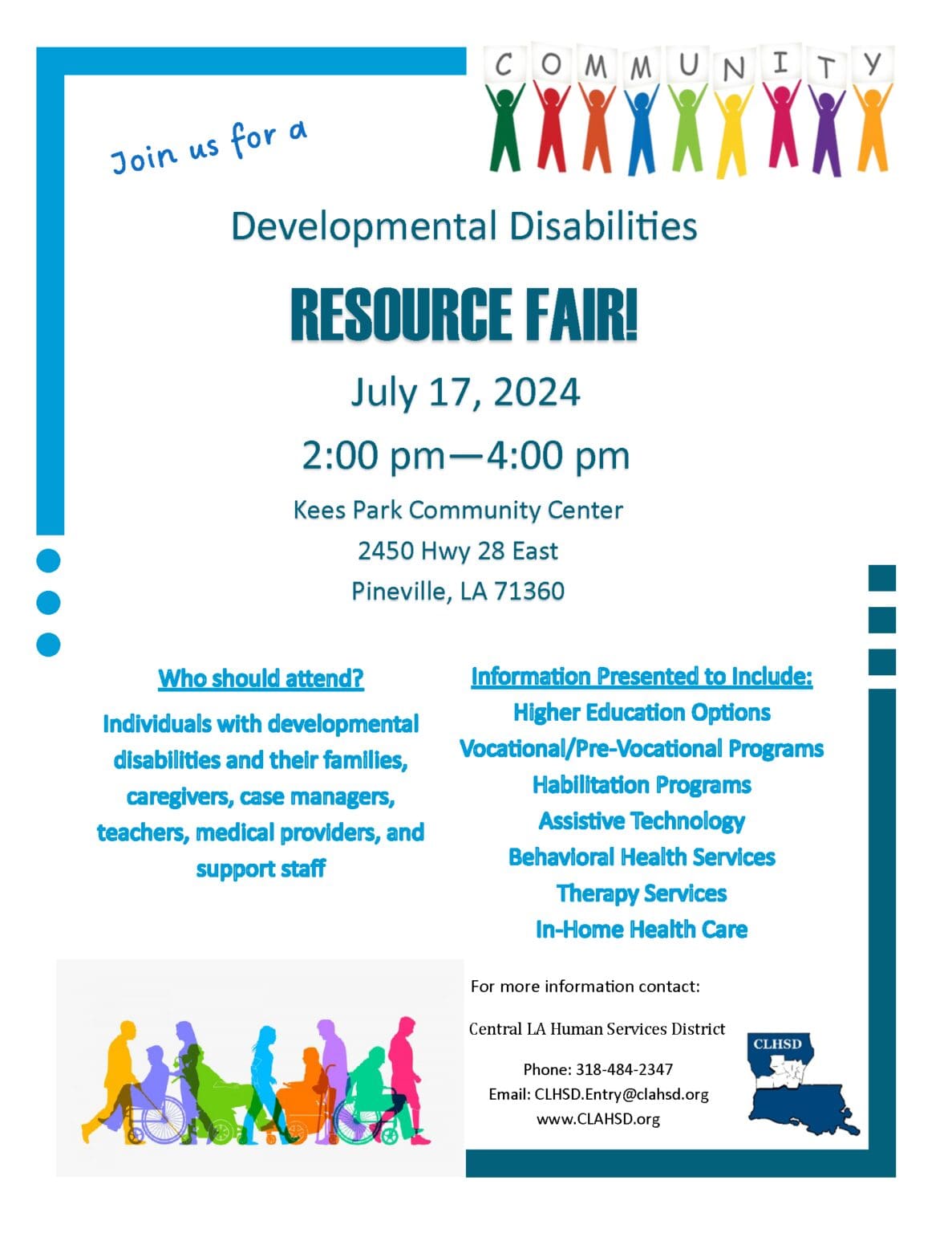 Resource Fair Flyer 2 - Acadiana Legal Service Corporation